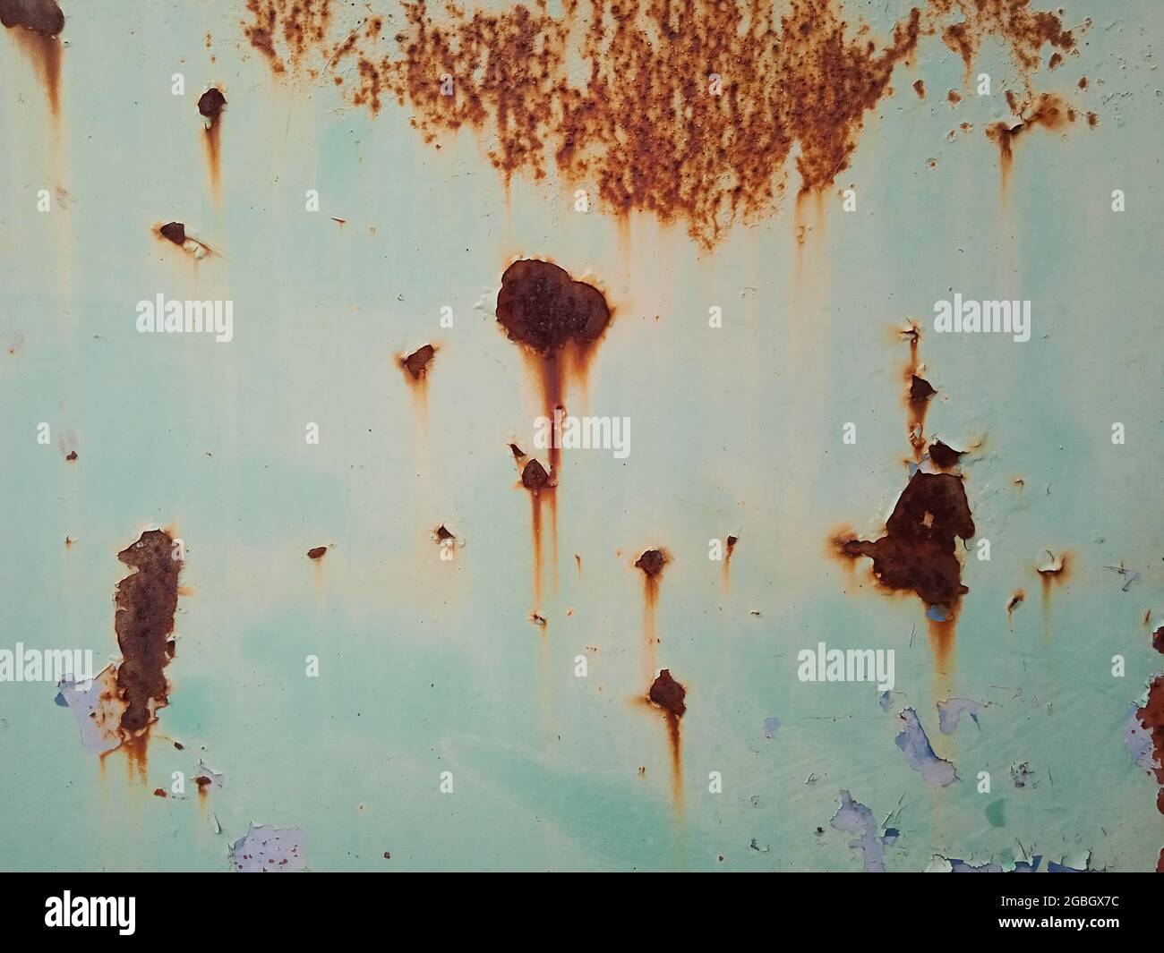 The surface of the steel plate is rusted , corrosion, weathered ...