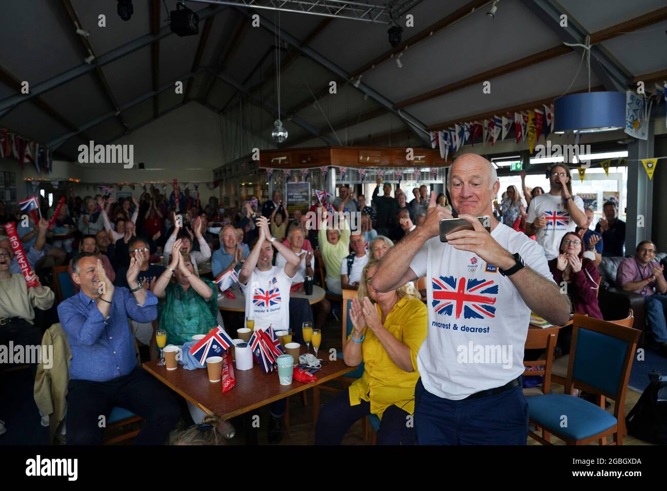 Mike McINtyre, father of Olympic gold medalist Eilidh McIntyre, records ...