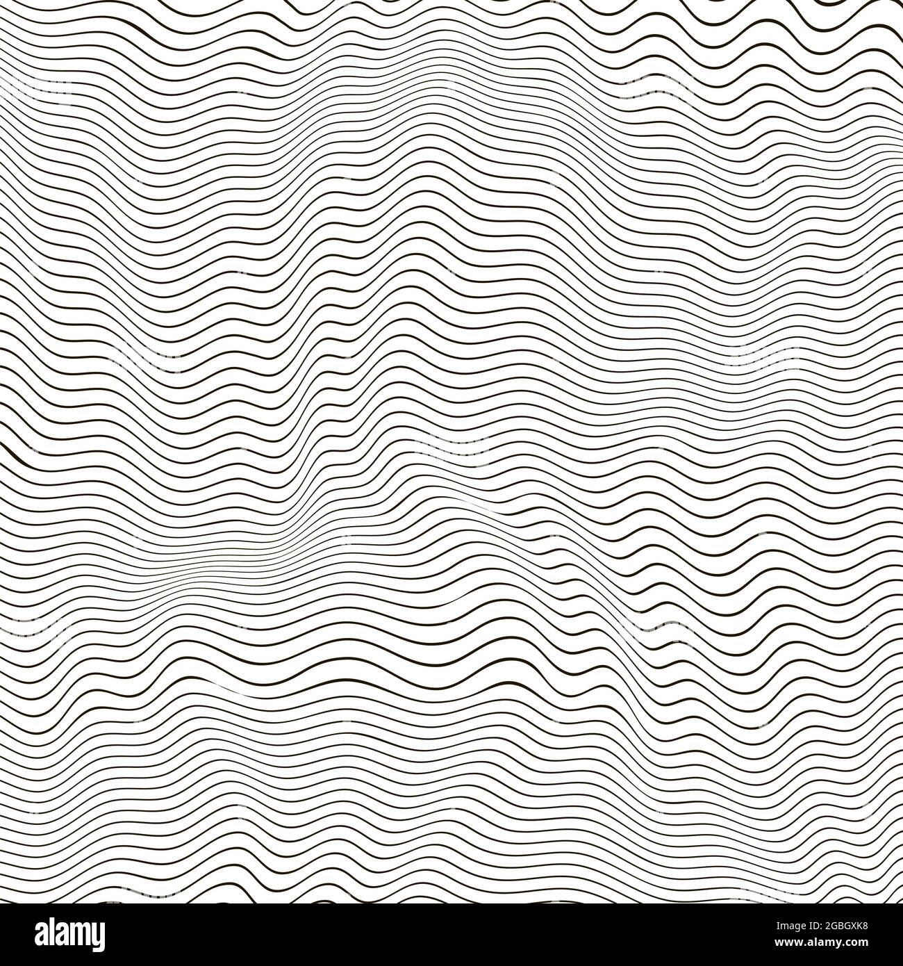 Abstract Black Line Pattern on White Background Stock Photo - Alamy