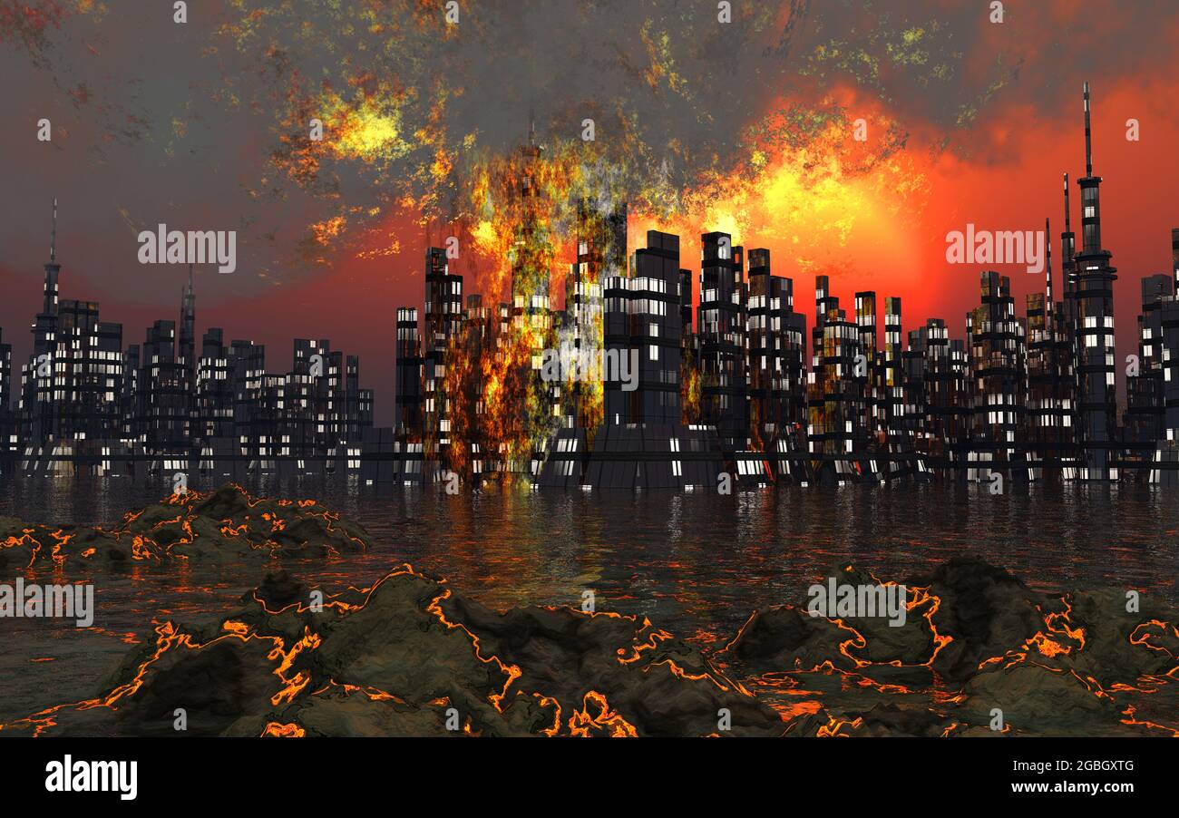 Armageddon City High Resolution Stock Photography and Images - Alamy