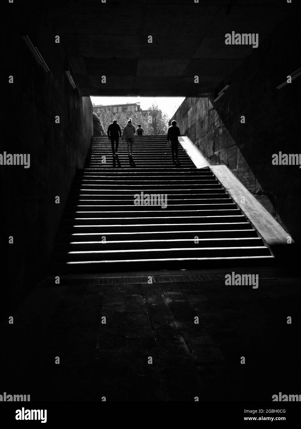 Grayscale Photography People