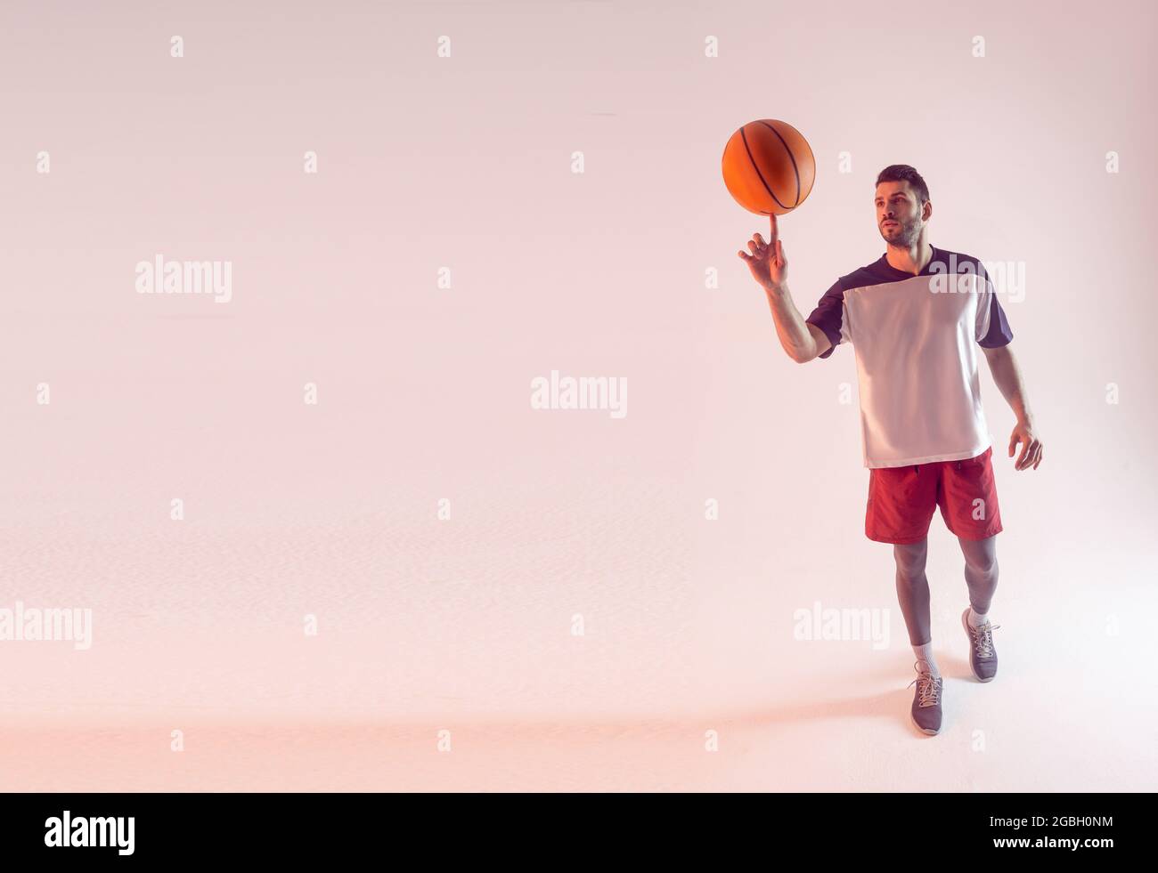 Attractive basketball player spinning hi-res stock photography and ...