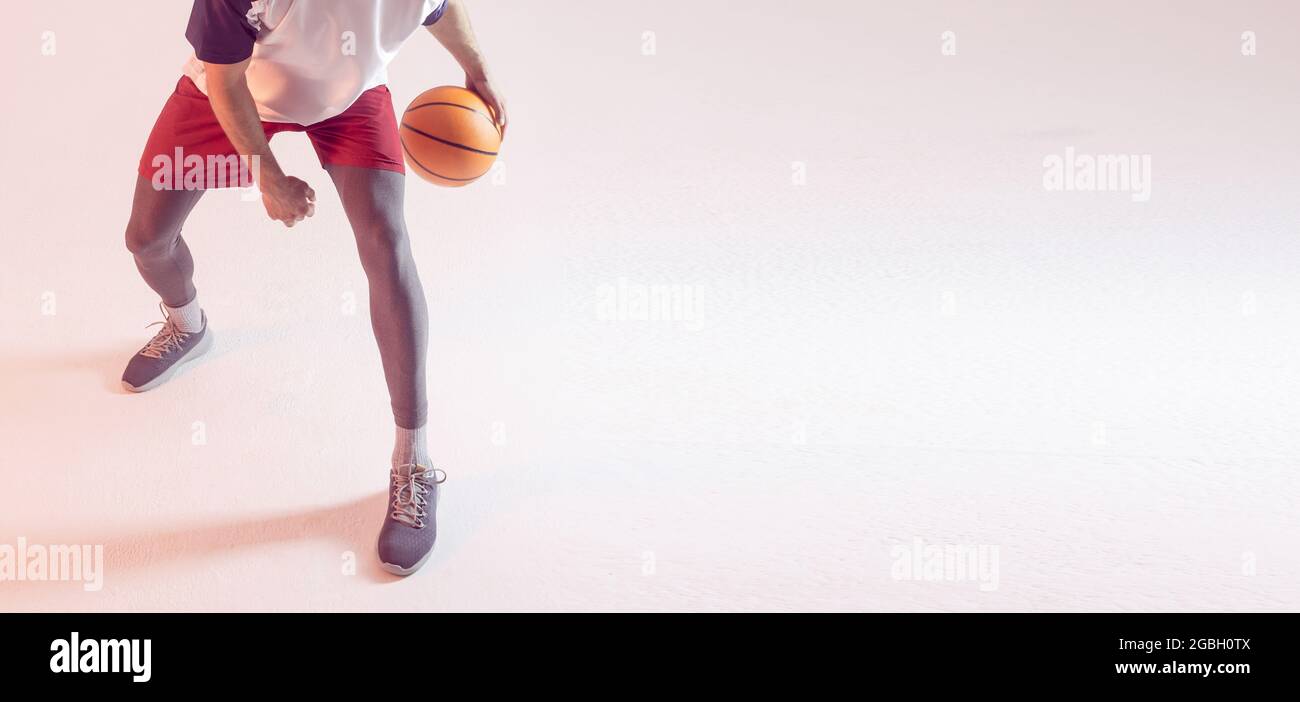 Cropped image basketball player hi-res stock photography and images - Alamy