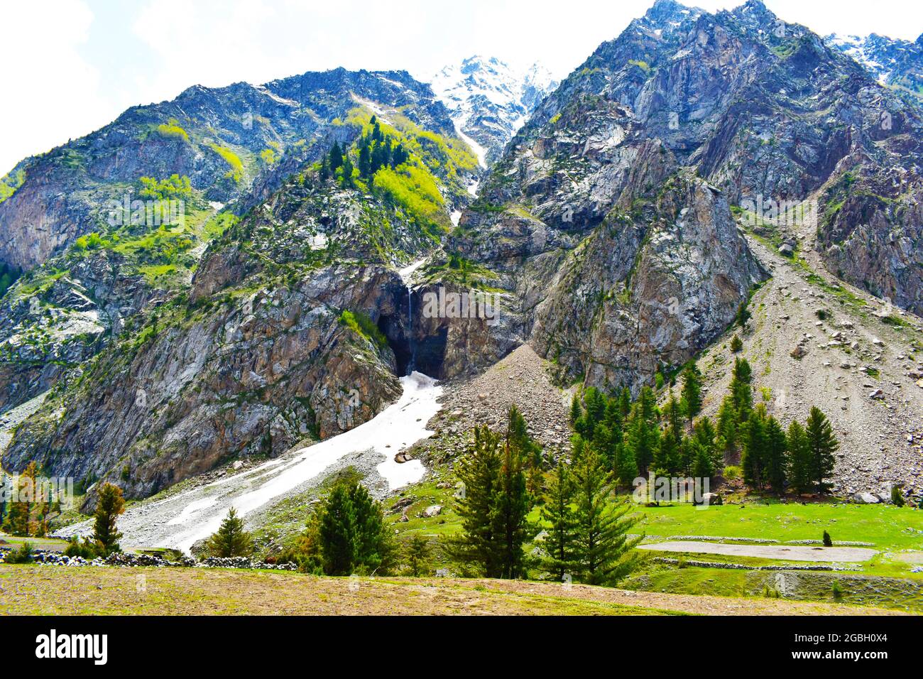 Mountain slope covered forests in hi-res stock photography and images ...