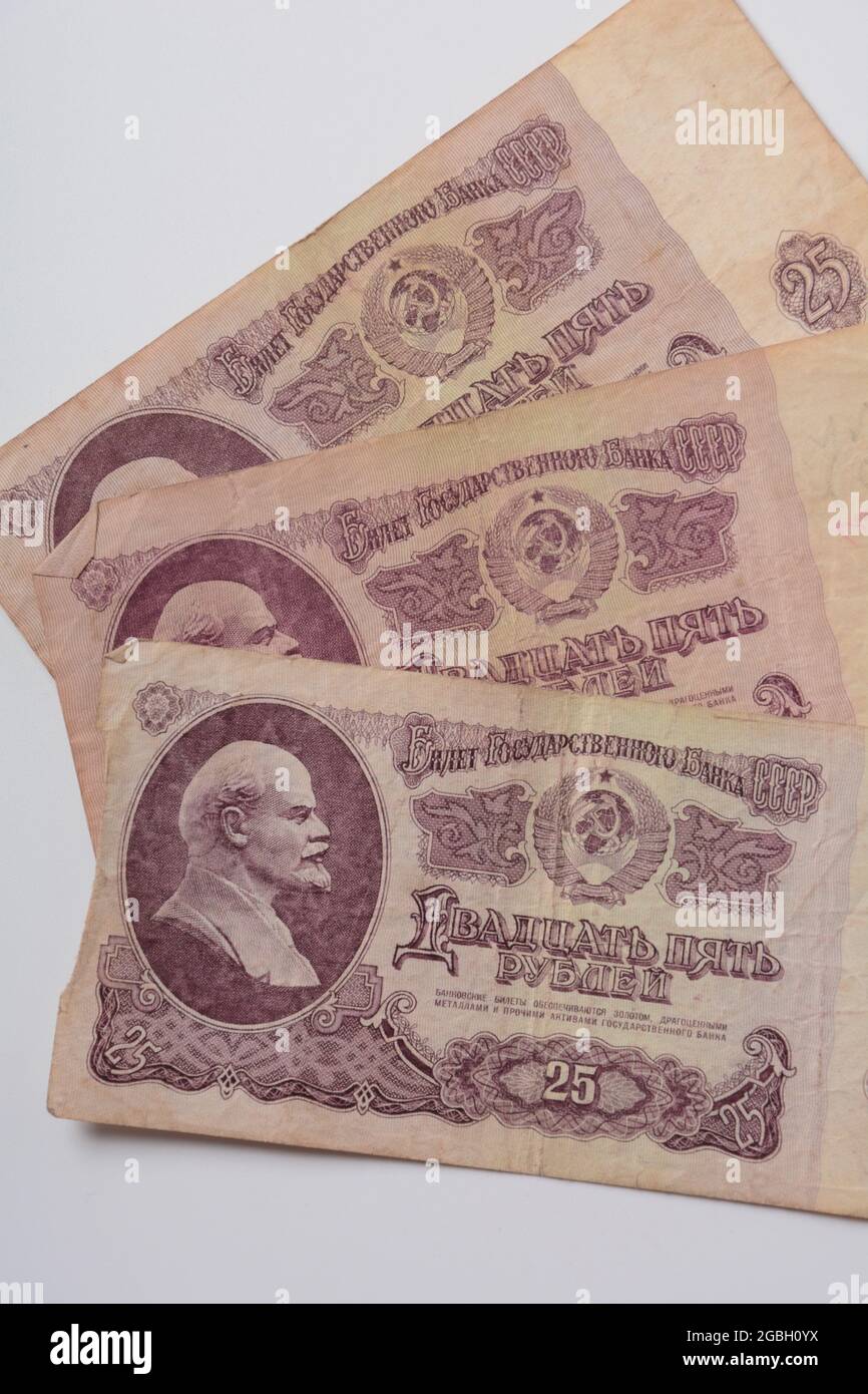 Soviet Banknotes High Resolution Stock Photography and Images - Alamy