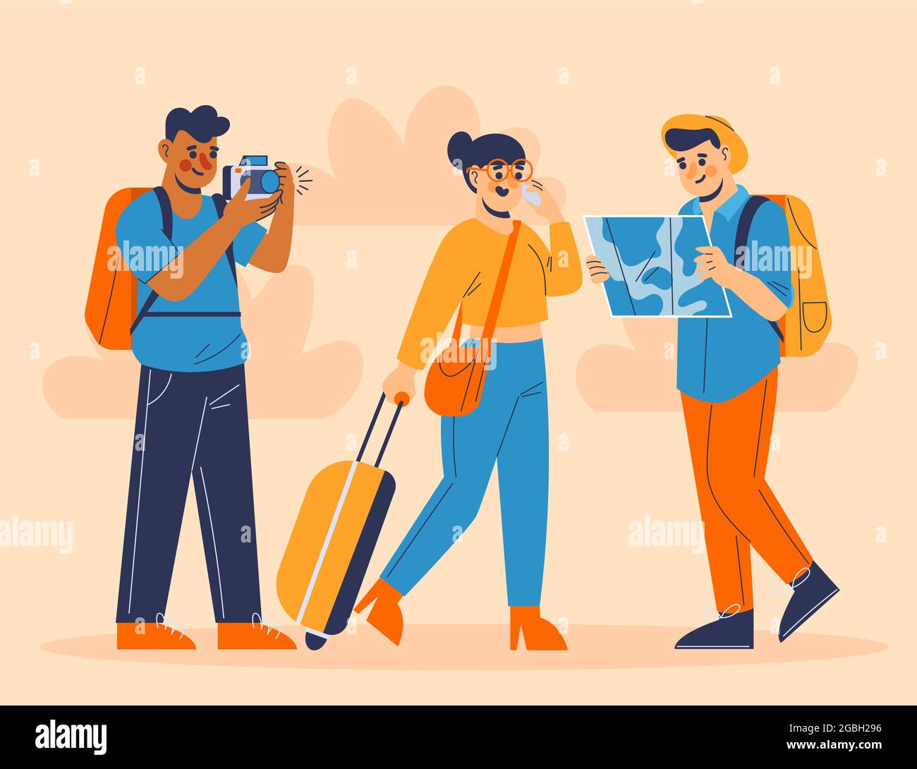 Tourists map city Stock Vector Images - Alamy