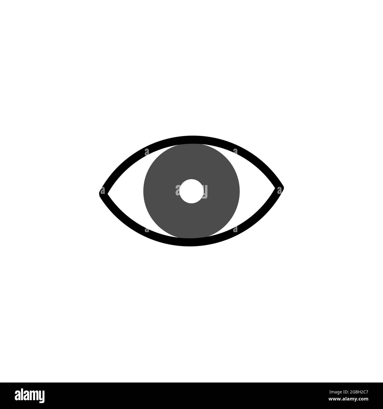 Eye logo Black and White Stock Photos & Images - Alamy