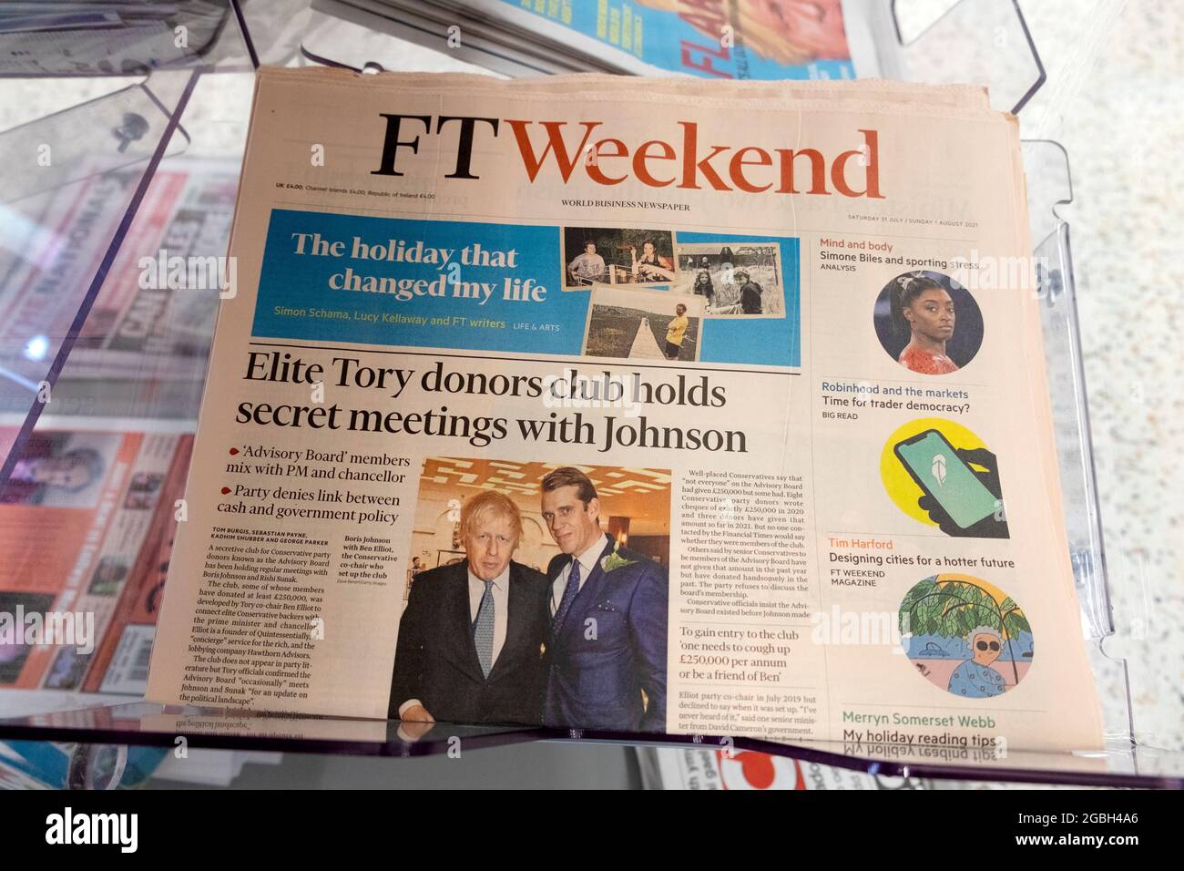 Boris johnson conservative donors hi-res stock photography and images ...