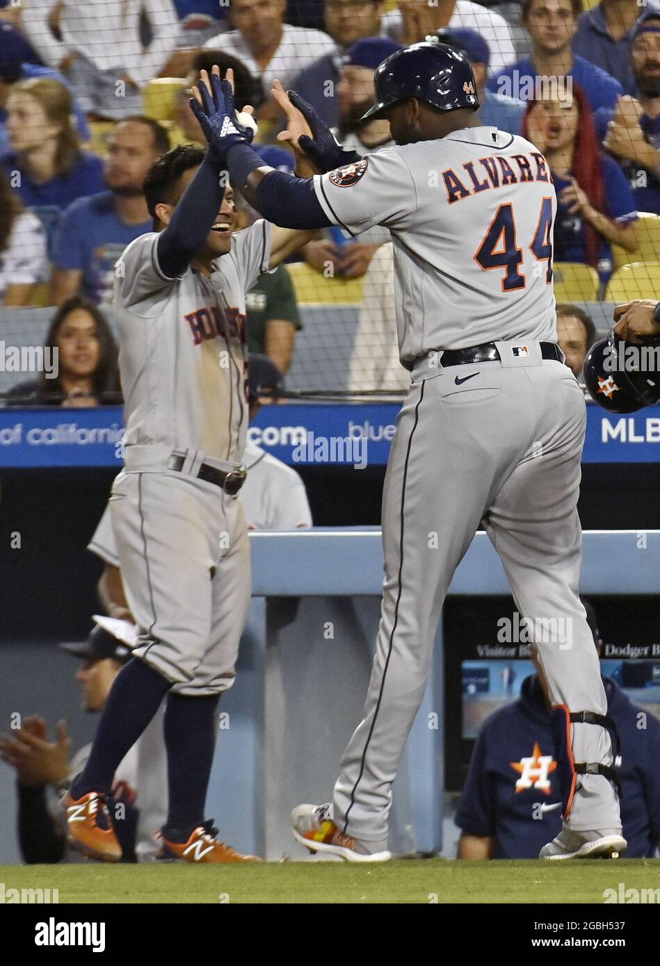 Los Angeles, United States. 04th Aug, 2021. Fans boo as Houston Astros ...