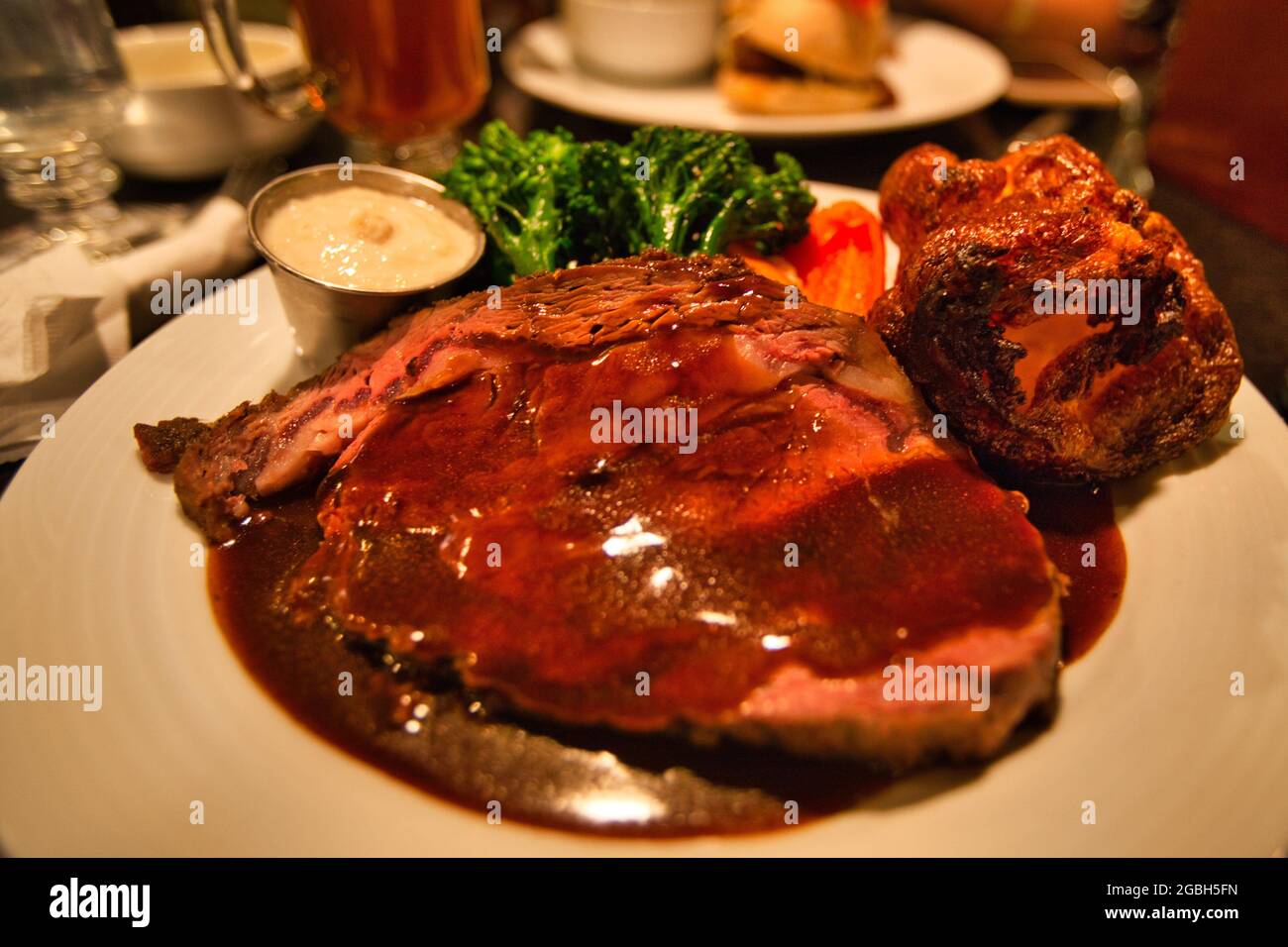 Rib dinner hi-res stock photography and images - Alamy