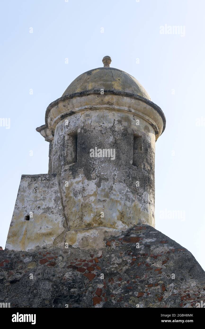 Castillo de San Felipe de Barajas Spanish Fort in Cartagena Colombia ...
