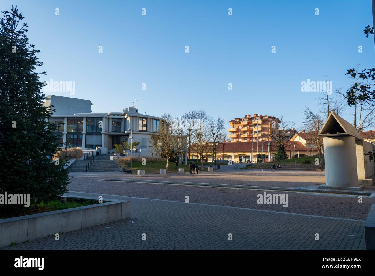 Segrate, Milan, Italy - The monument to the partisans designed b Stock ...