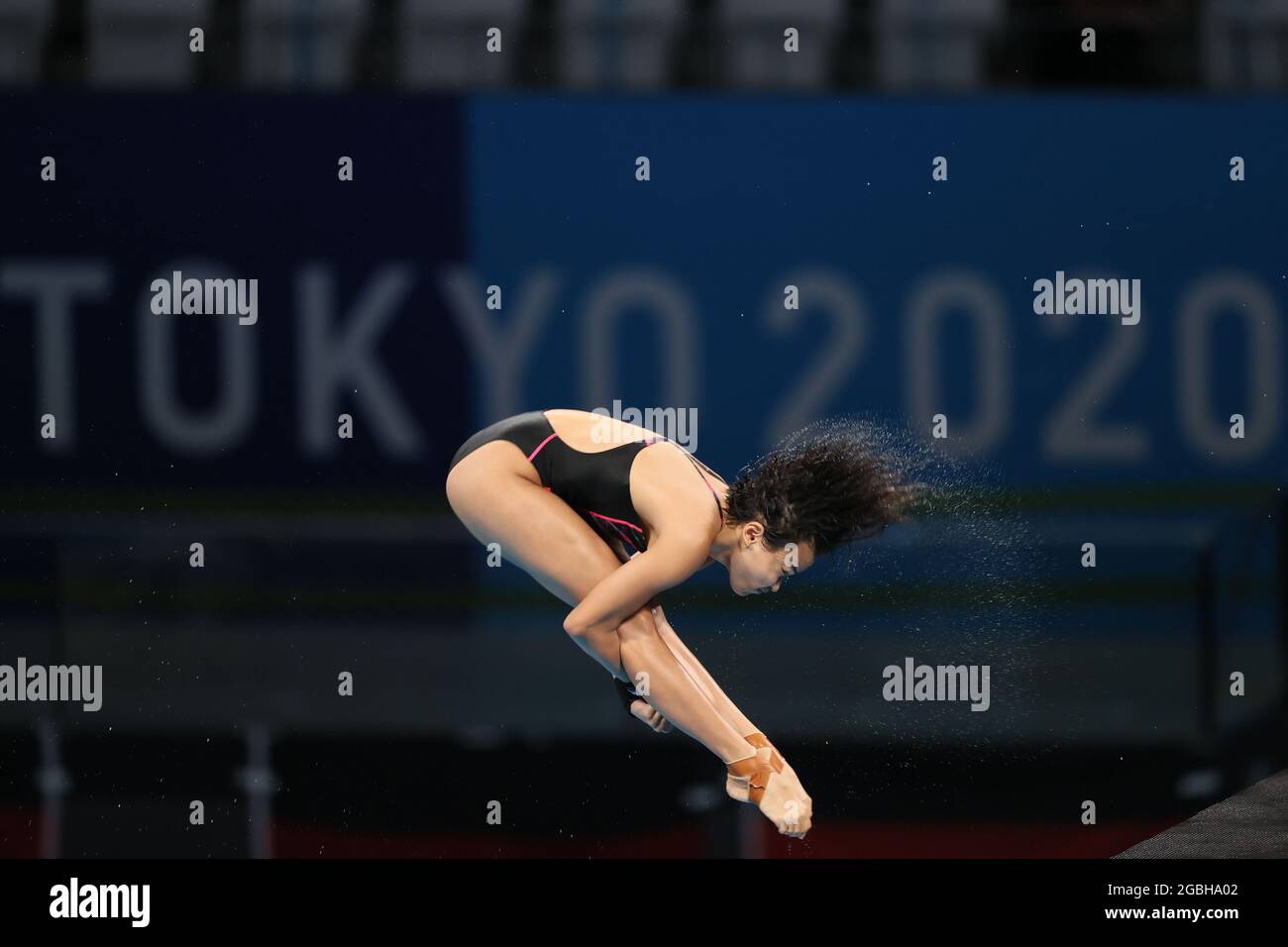 Tokyo, Japan. 4th Aug, 2021. CHEONG Jun Hoong (MAS) Diving : Women's ...