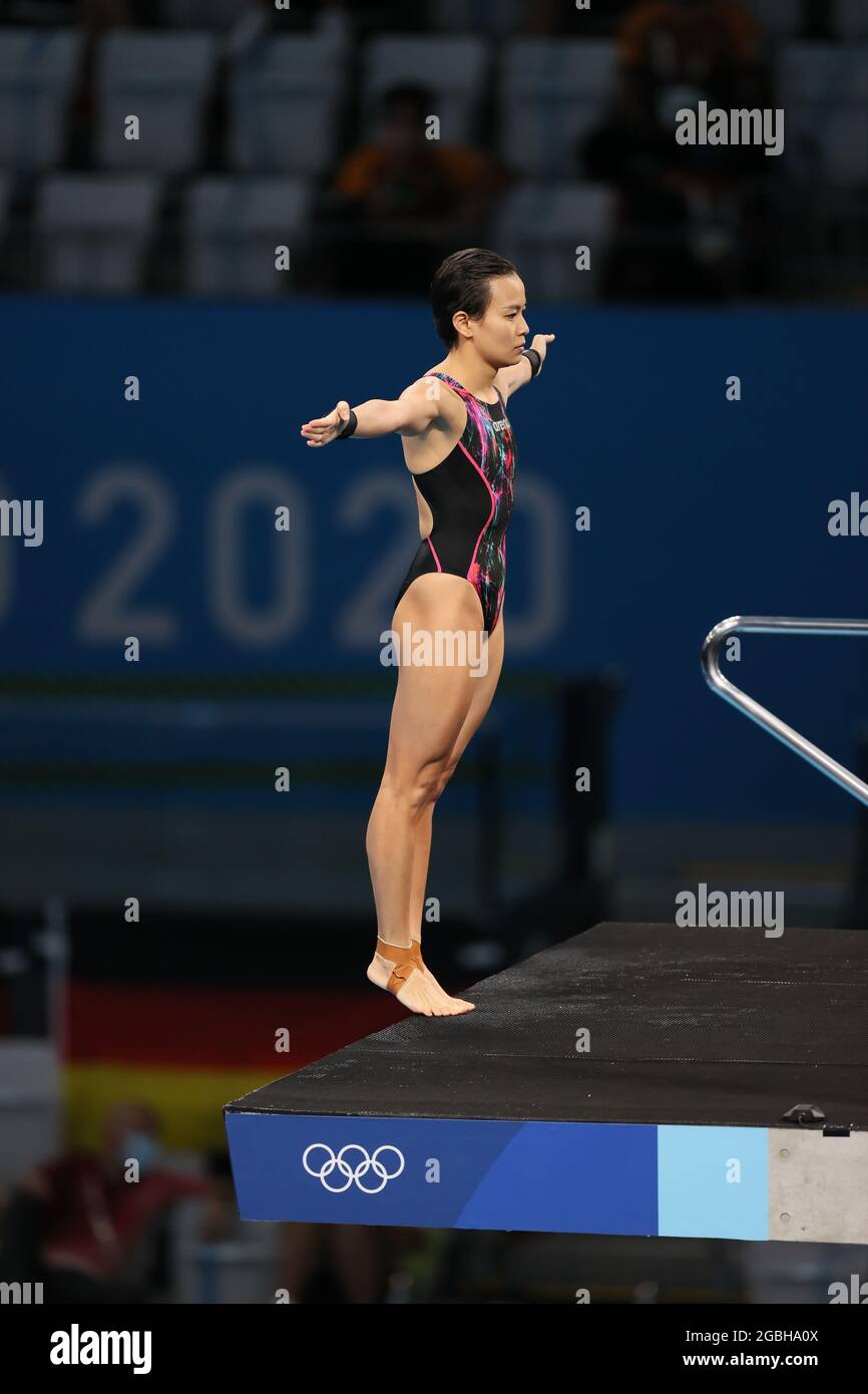 Tokyo, Japan. 4th Aug, 2021. CHEONG Jun Hoong (MAS) Diving : Women's ...