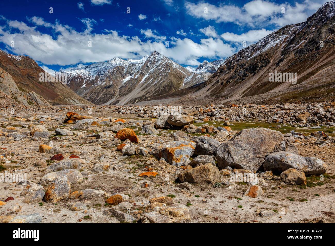 Lahaul Valley in indian Himalayas, India Stock Photo - Alamy