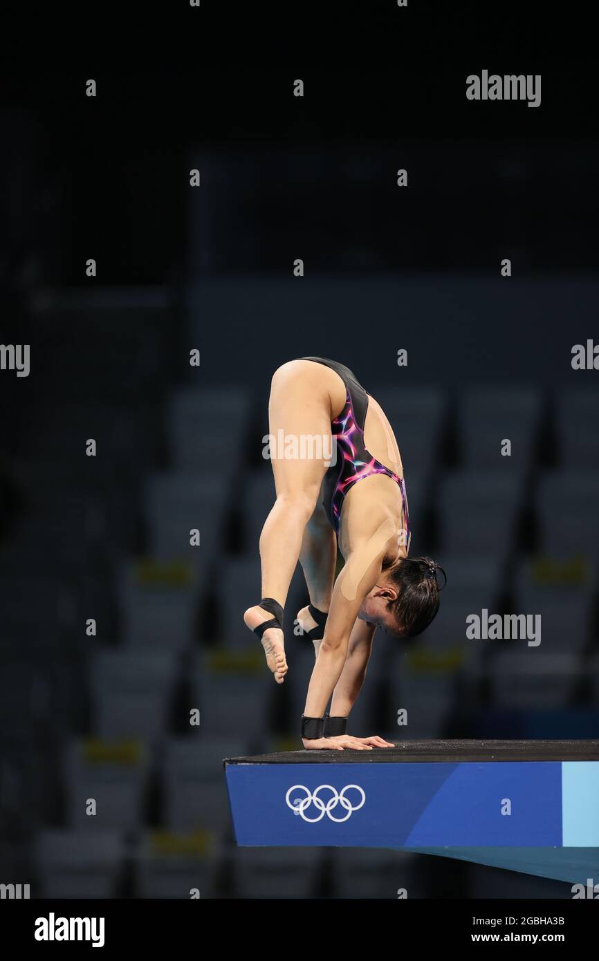 Tokyo, Japan. 4th Aug, 2021. PAMG Pandelela (MAS) Diving : Women's 10m ...