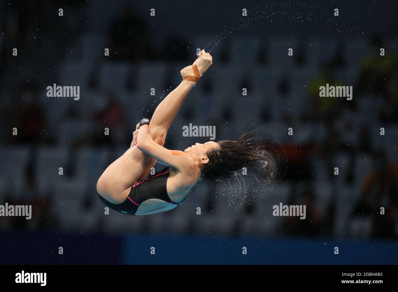 Tokyo, Japan. 4th Aug, 2021. CHEONG Jun Hoong (MAS) Diving : Women's ...