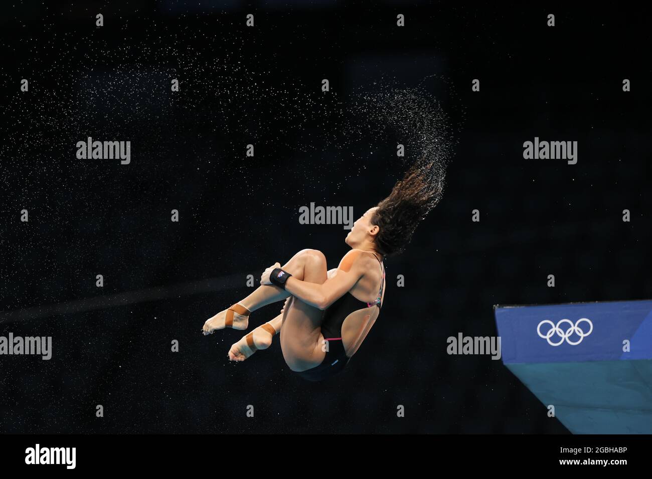 Tokyo, Japan. 4th Aug, 2021. CHEONG Jun Hoong (MAS) Diving : Women's ...