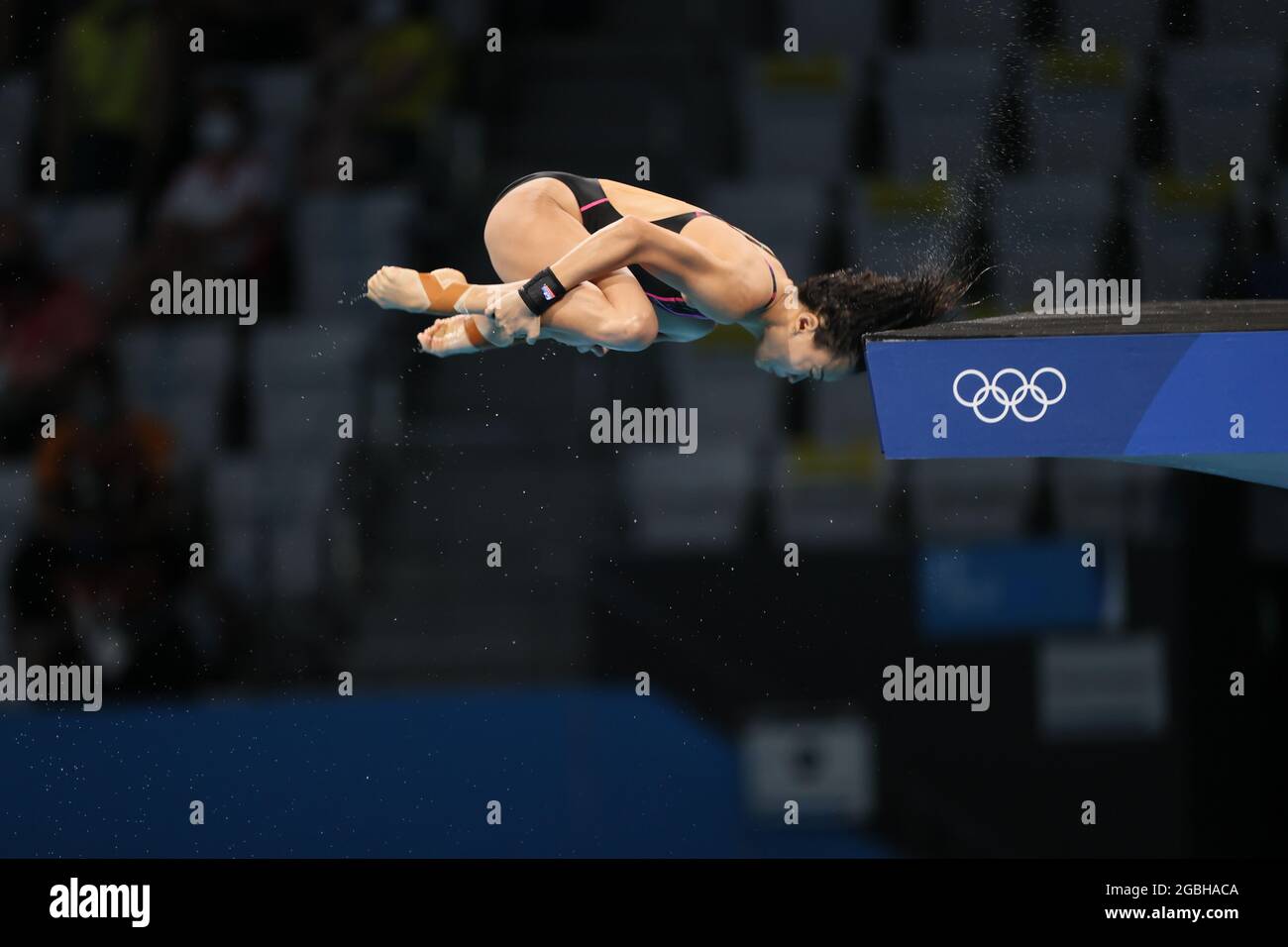 Tokyo, Japan. 4th Aug, 2021. CHEONG Jun Hoong (MAS) Diving : Women's ...