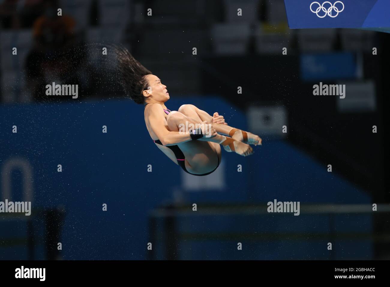 Tokyo, Japan. 4th Aug, 2021. CHEONG Jun Hoong (MAS) Diving : Women's ...