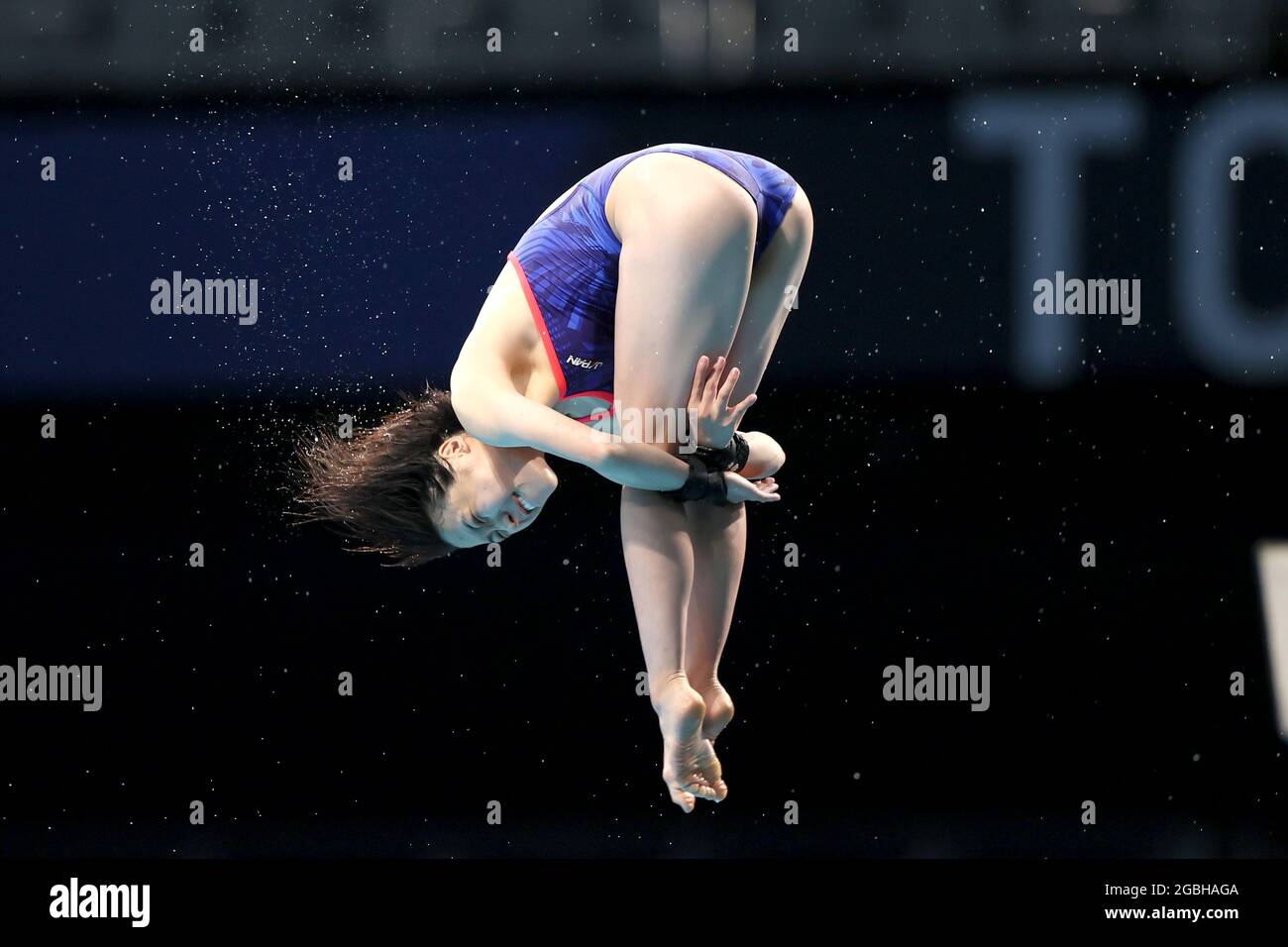 Tokyo, Japan. 4th Aug, 2021. Matsuri Arai (JPN) Diving : Women's 10m ...