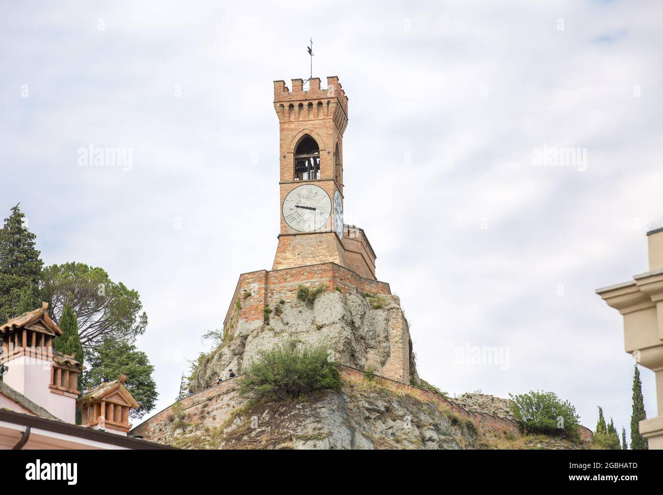 Brisighella, Ravenna, Emilia-Romagna, Italy.Famous symbol of the ...