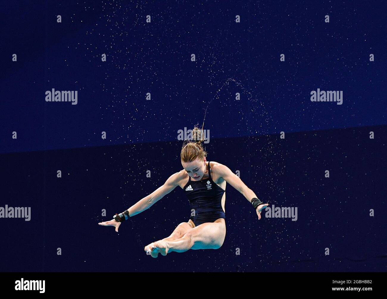 Tokyo, Japan. 4th Aug, 2021. Lois Toulson of Great Britain competes ...
