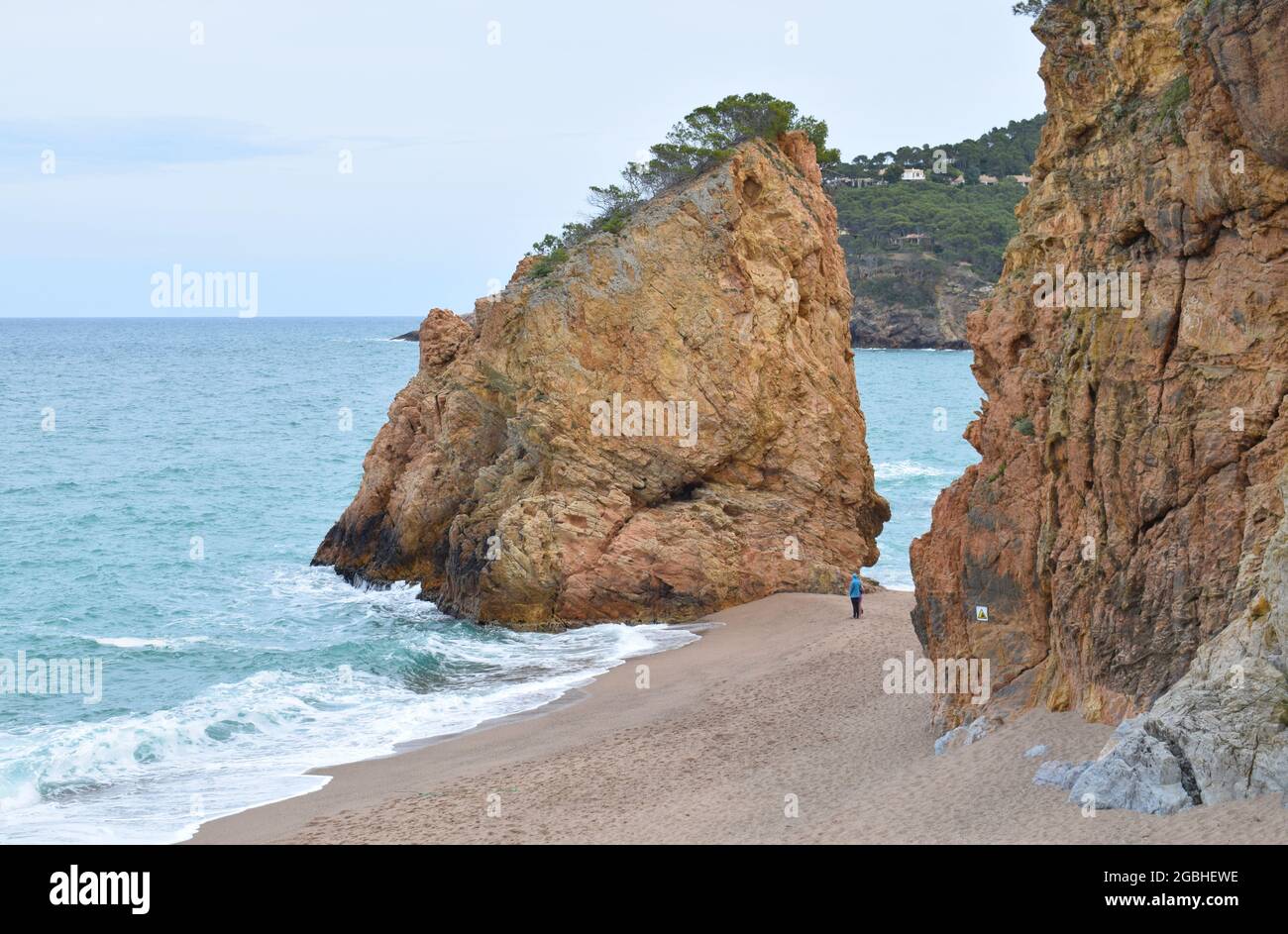Beaches and coves of Begur, Gerona Catalonia Spain Stock Photo - Alamy