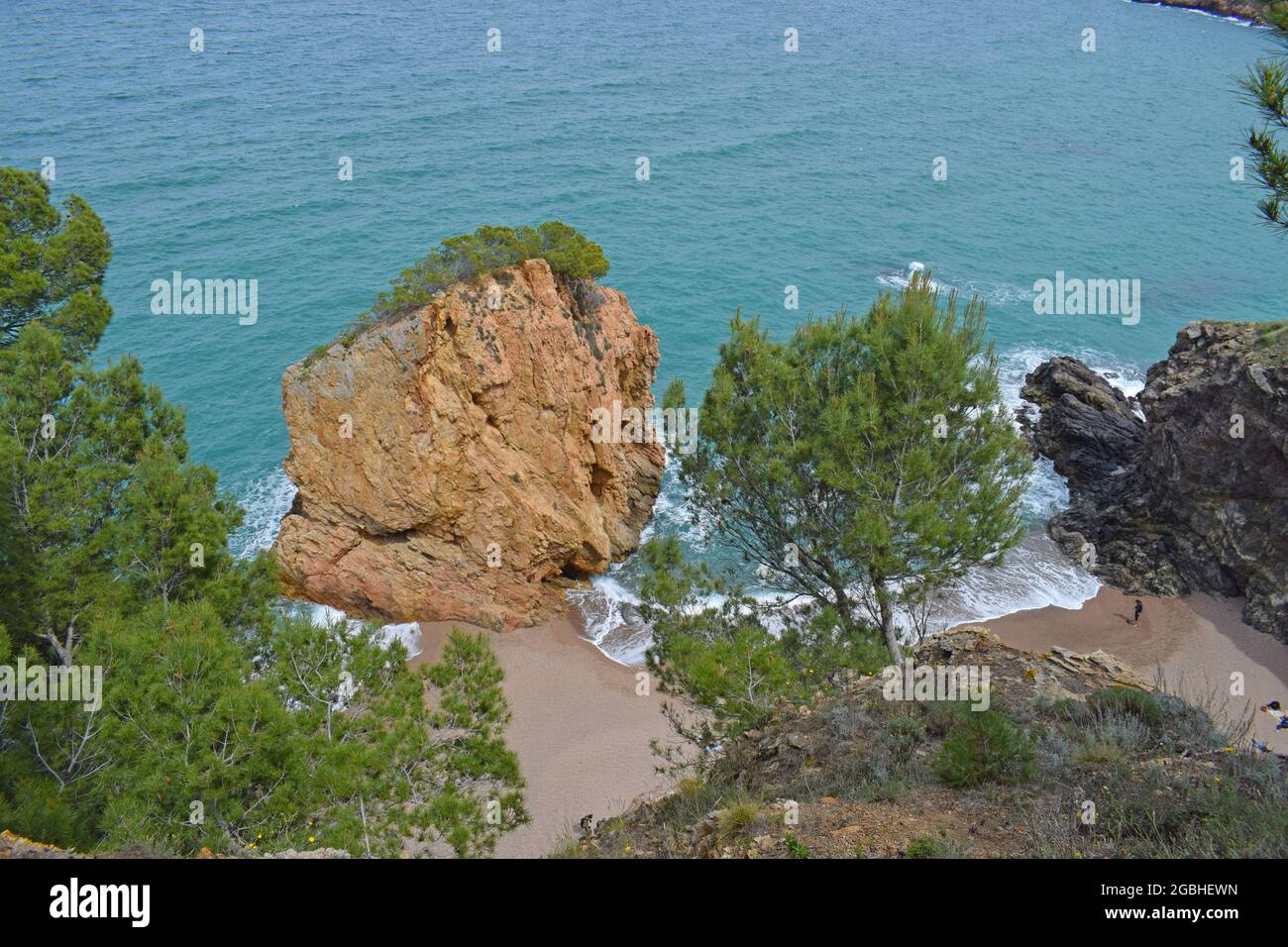 Beaches and coves of Begur, Gerona Catalonia Spain Stock Photo - Alamy