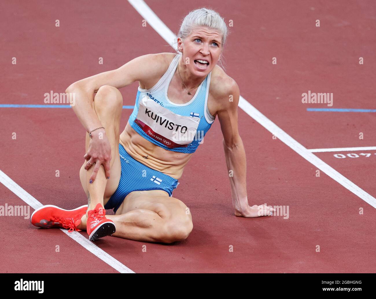 Tokio, Japan. 04th Aug, 2021. Athletics: Olympics, 1500m, women, semi ...