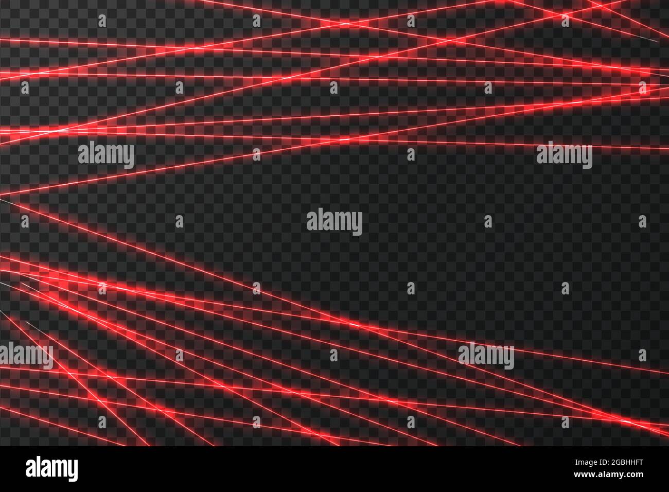 Art design shine light ray.Laser field.Intersecting glowing laser ...