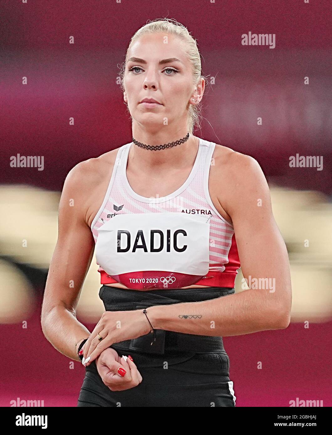 Tokio, Japan. 04th Aug, 2021. Athletics: Olympics, shot put, heptathlon ...