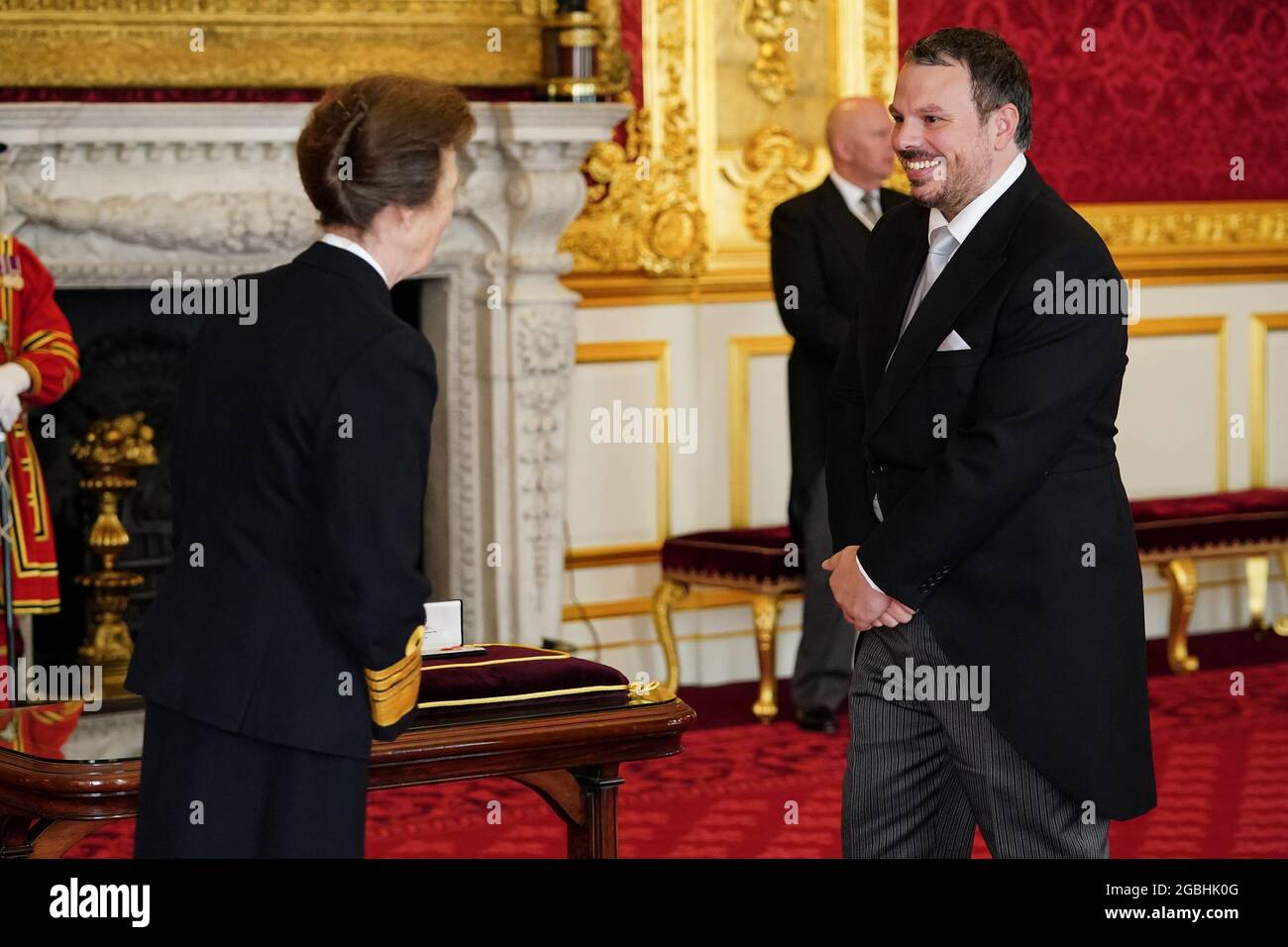 Mr. Paul Findlay from Langdon Hills is made an MBE (Member of the Order ...