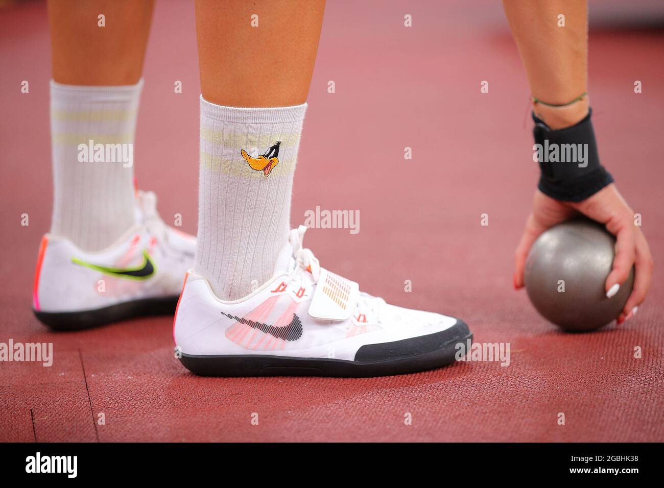 Tokyo, Japan. 4th Aug, 2021. Ivona Dadic of Austria competes during the ...