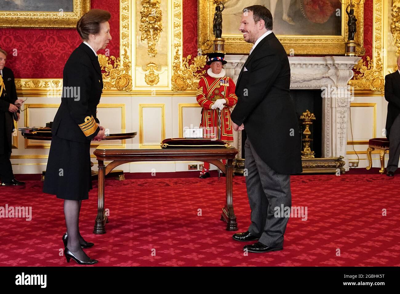 Mr. Paul Findlay from Langdon Hills is made an MBE (Member of the Order ...