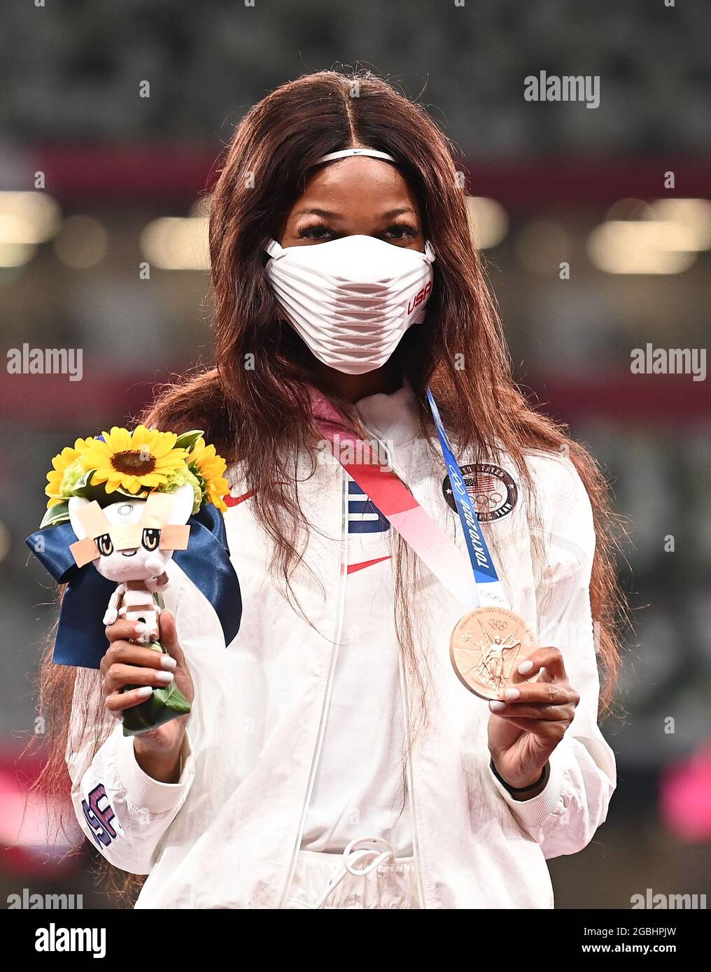 Tokyo, Japan. 4th Aug, 2021. Gabrielle Thomas of the United States ...