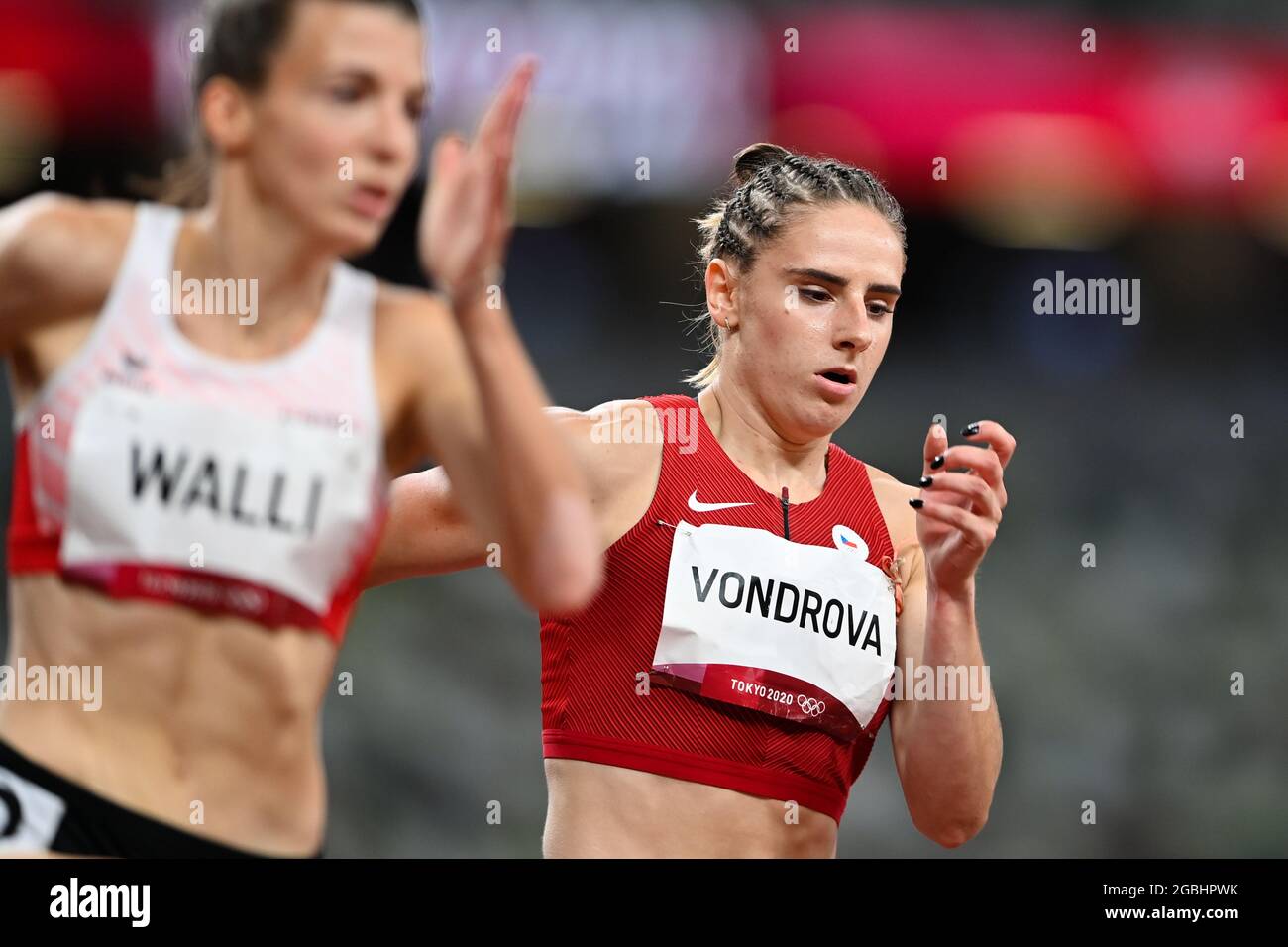 Tokyo, Japan. 04th Aug, 2021. TOKYO, JAPAN - AUGUST 4: Lada Vondrova ...