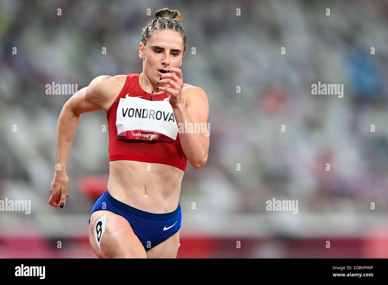 Tokyo, Japan. 04th Aug, 2021. TOKYO, JAPAN - AUGUST 4: Lada Vondrova ...