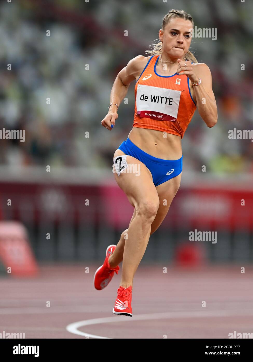Tokyo, Japan. 04th Aug, 2021. TOKYO, JAPAN - AUGUST 4: Lisanne de Witte ...
