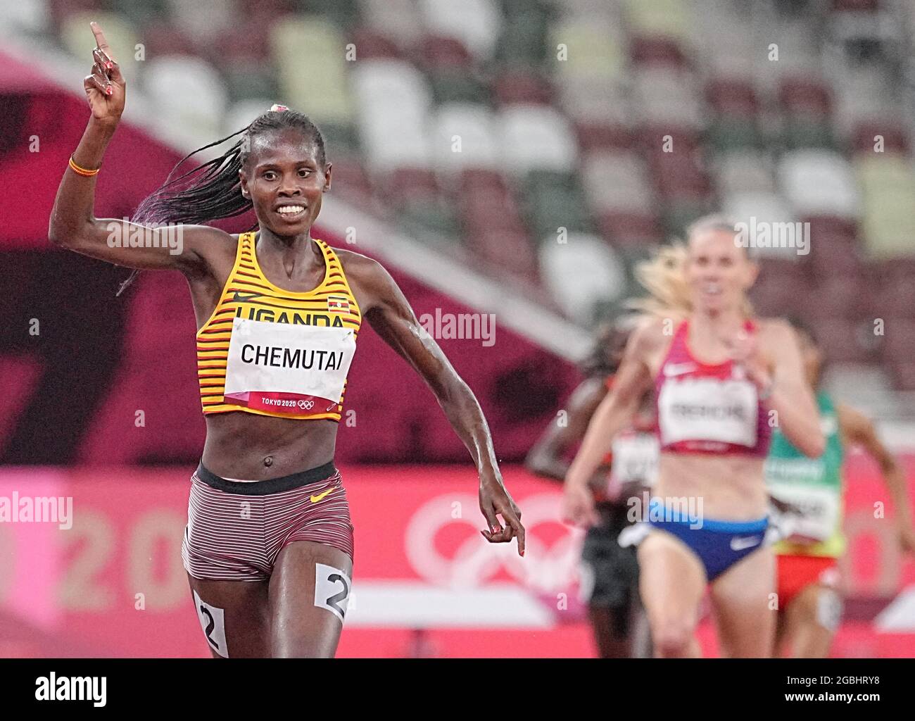 Tokio, Japan. 04th Aug, 2021. Athletics: Olympics, 3000m steeplechase ...