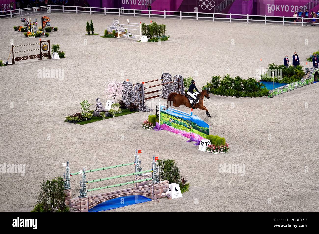 Olympic Horse Jumping Arena