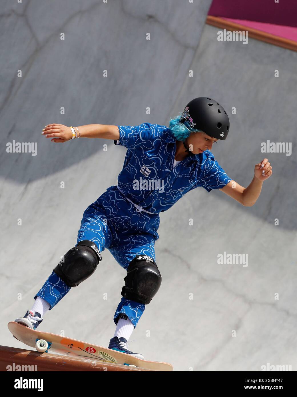 Tokyo, Kanto, Japan. 4th Aug, 2021. Lizzie Armanto (FIN) in the women's ...