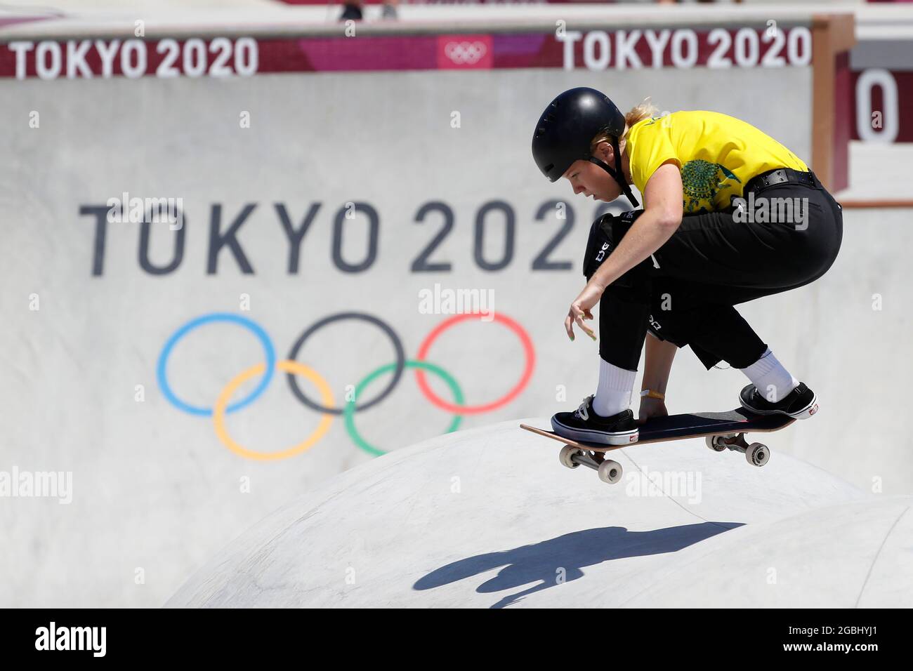 Tokyo, Kanto, Japan. 4th Aug, 2021. Poppy Olsen (AUS) in the women's ...