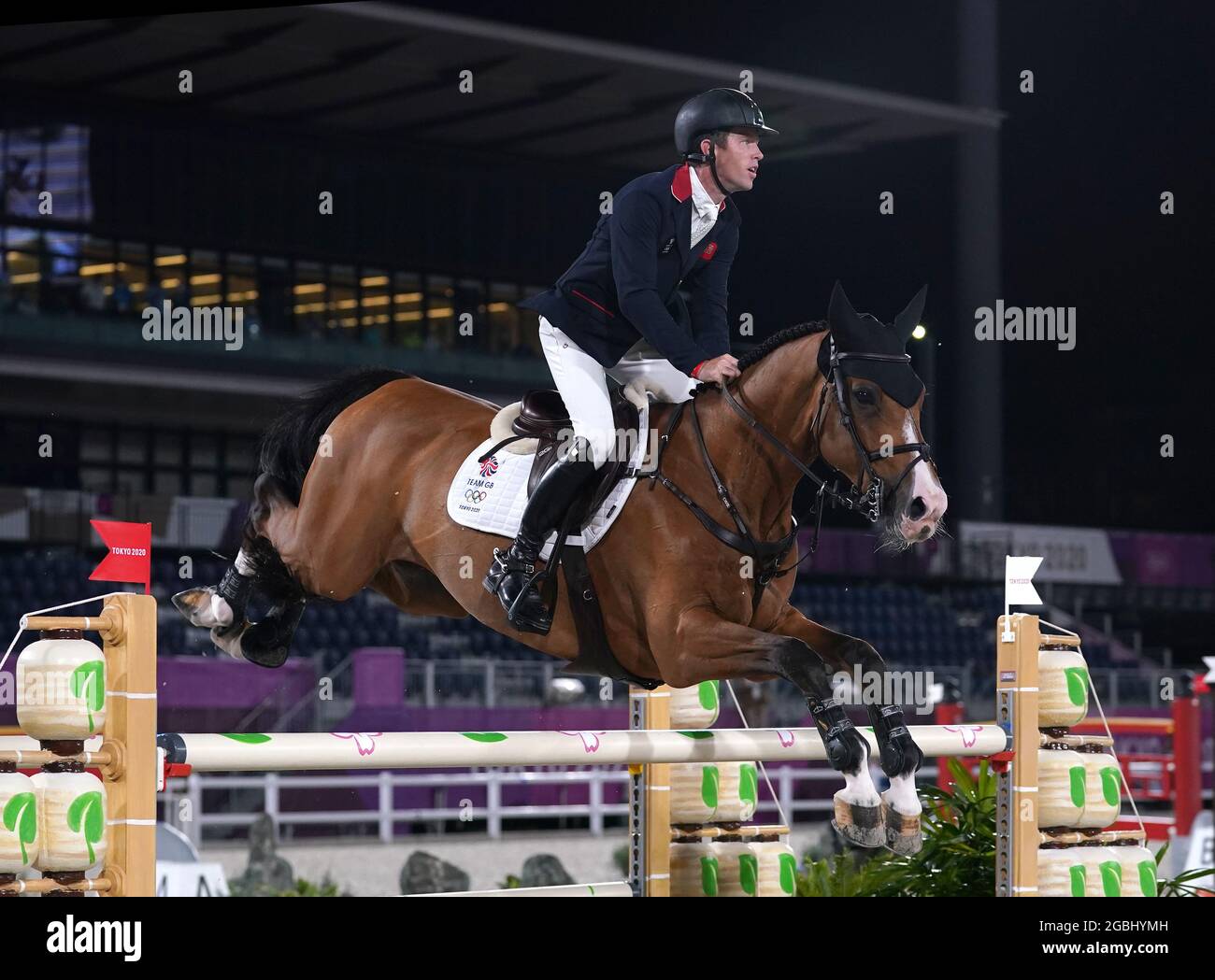 Great Britain's Scott Brash riding Jefferson in the Individual Jumping ...