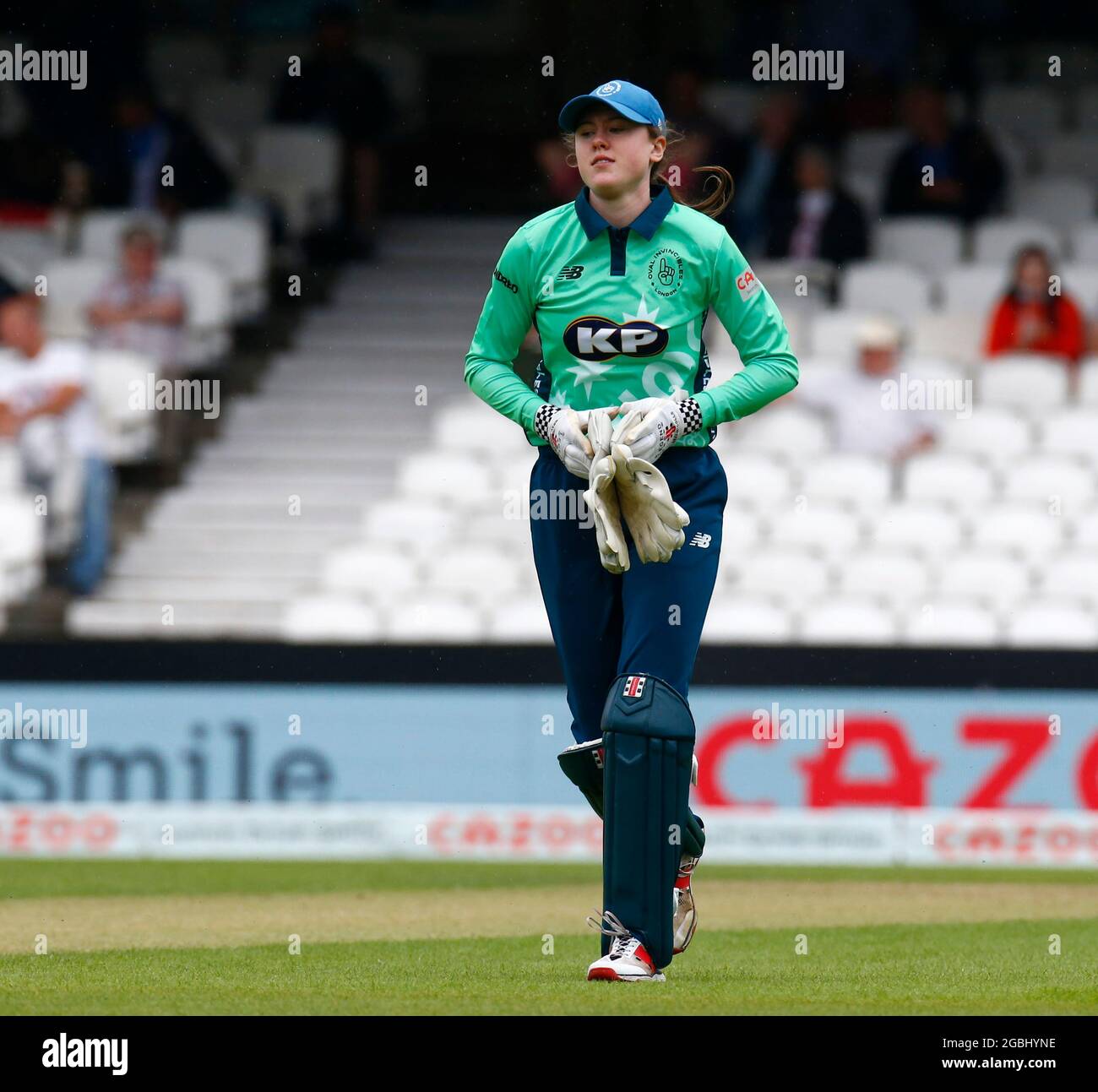 LONDON, ENGLAND - AUGUST 02: Sarah Bryce of Oval Invincibles Women ...