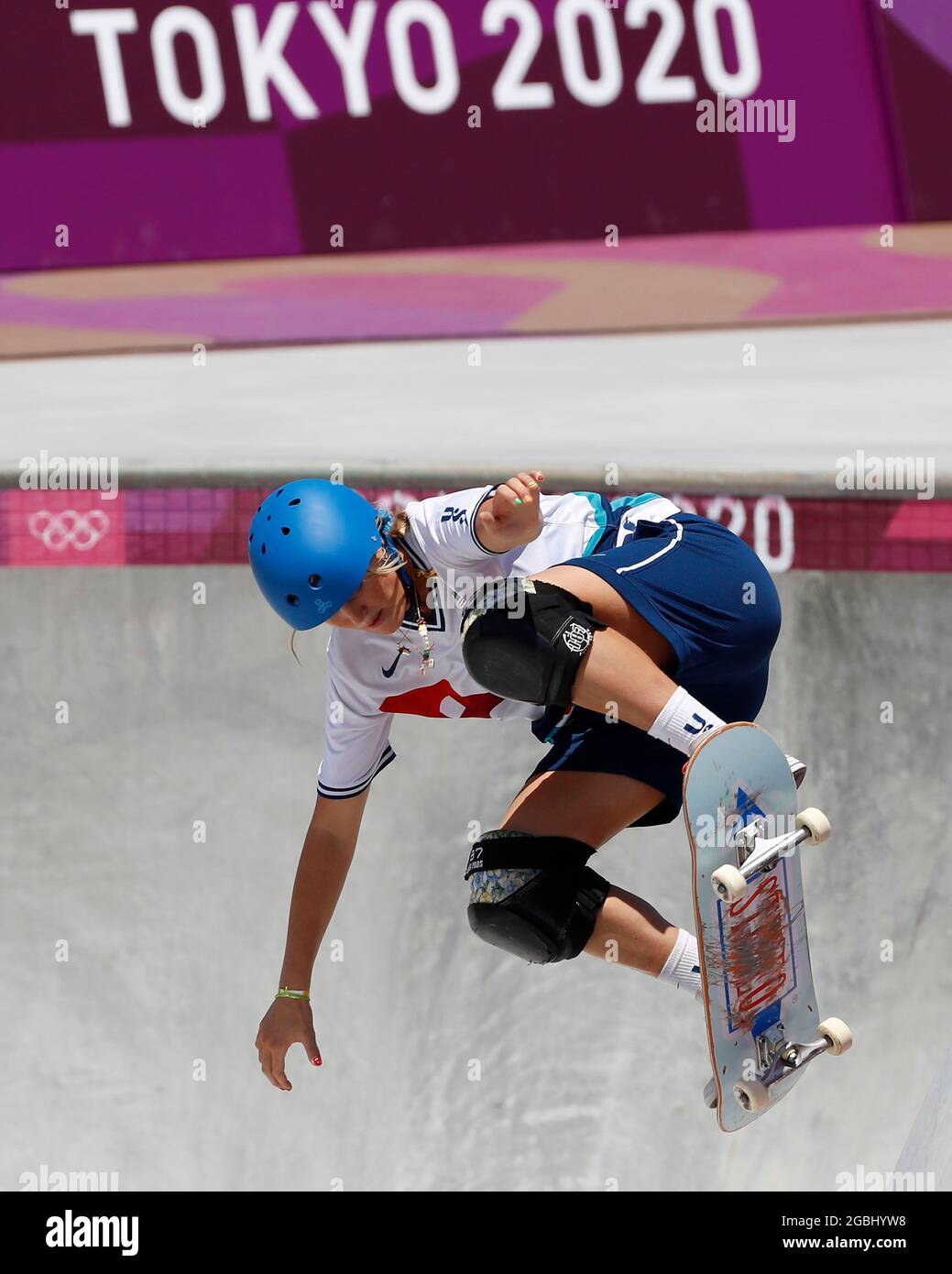 Tokyo, Kanto, Japan. 4th Aug, 2021. Bryce Wettstein (USA) in the women ...