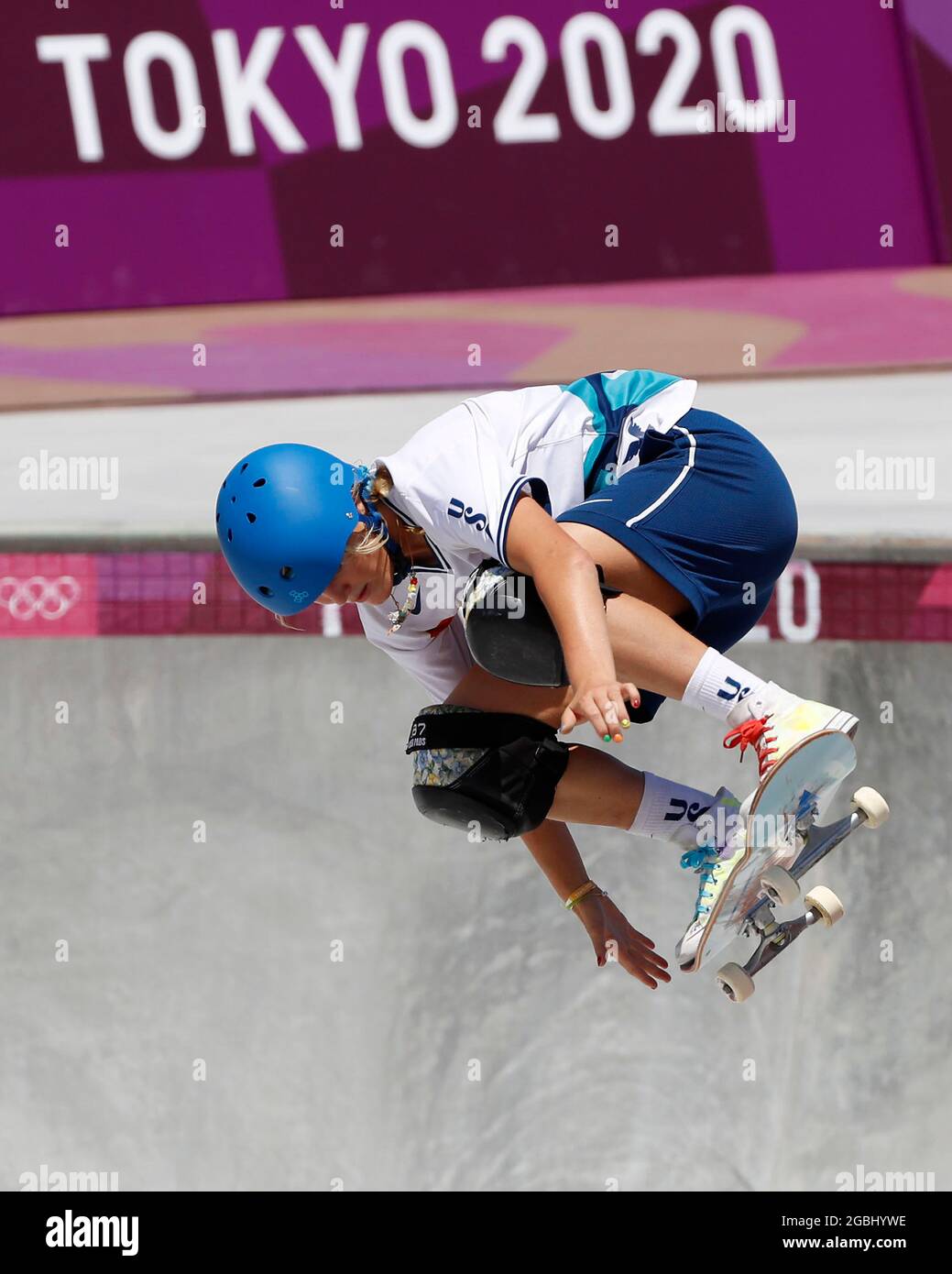 Tokyo, Kanto, Japan. 4th Aug, 2021. Bryce Wettstein (USA) in the women ...