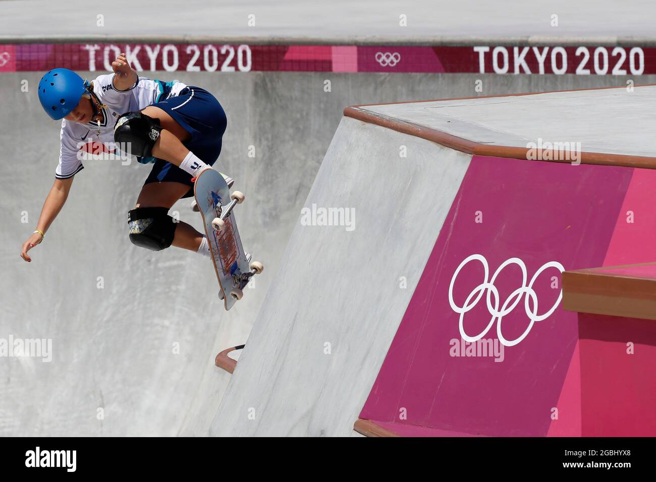 Tokyo, Kanto, Japan. 4th Aug, 2021. Bryce Wettstein (USA) in the women ...