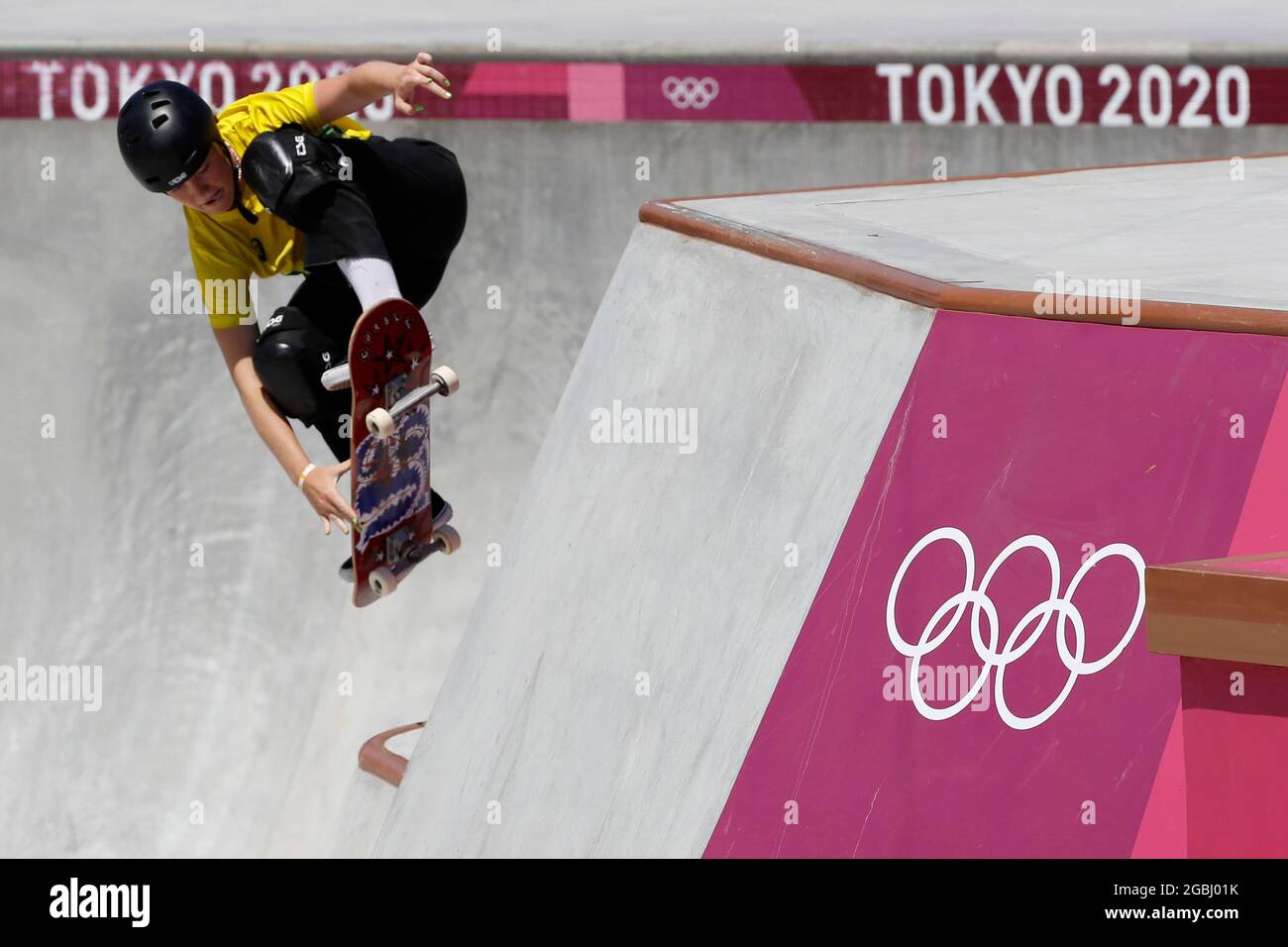 Tokyo, Kanto, Japan. 4th Aug, 2021. Poppy Olsen (AUS) in the women's ...