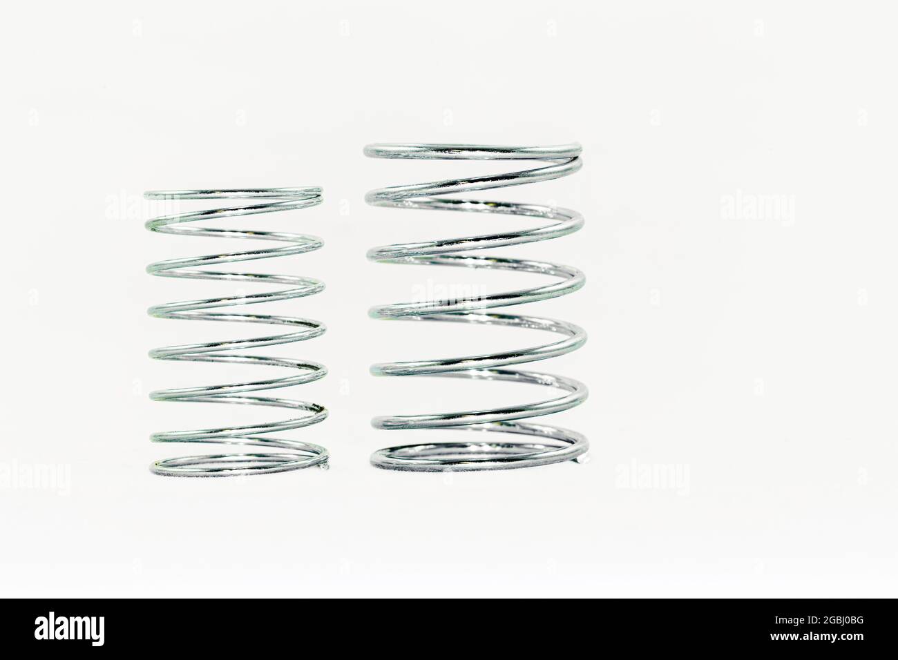 two metal springs Stock Photo - Alamy